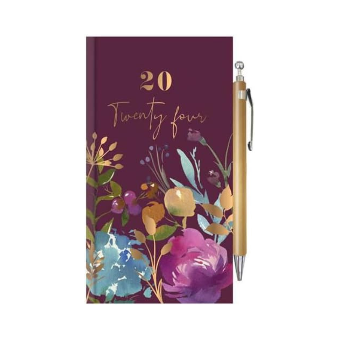 Tallon 2024 Slim Hardback Diary & Pen – Celebrations
